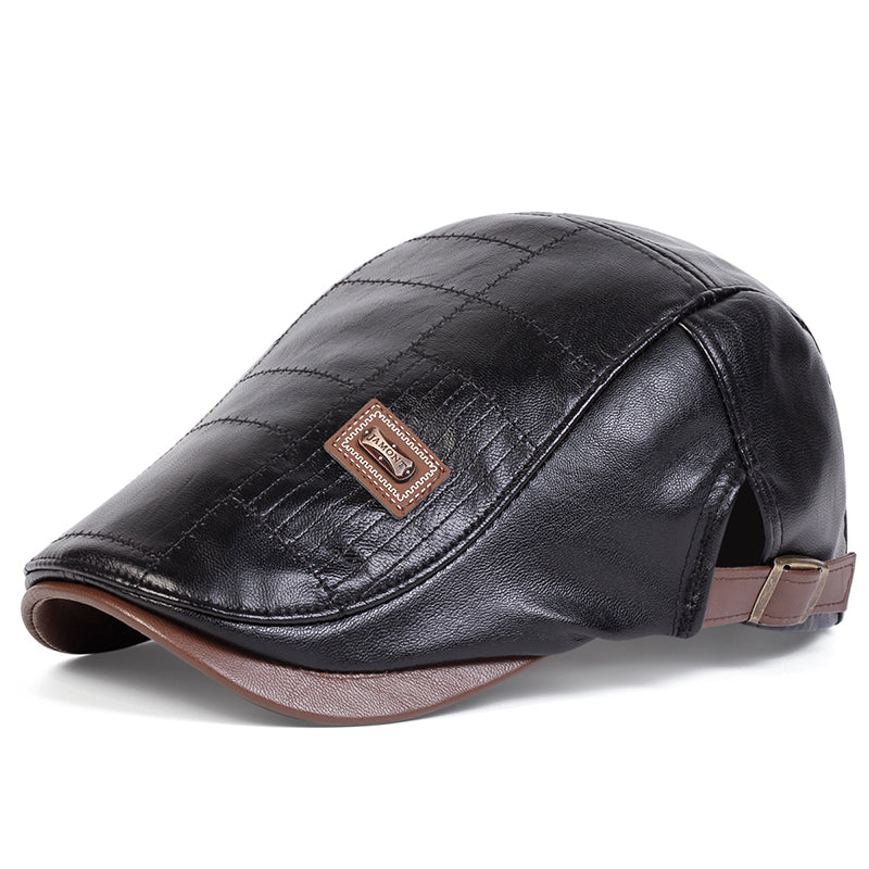 Jamont™ Quilted Leather Beret – Lavira